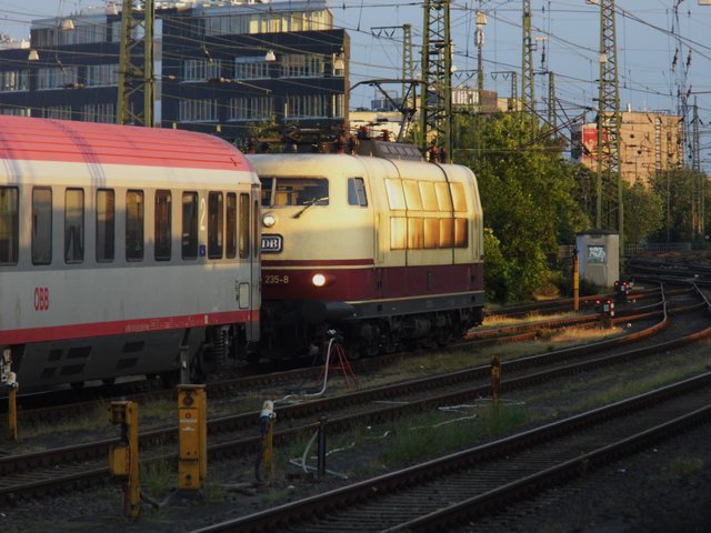 Eisenbahn Nostalgie am Hauptbahnhof Münster - Dorsten