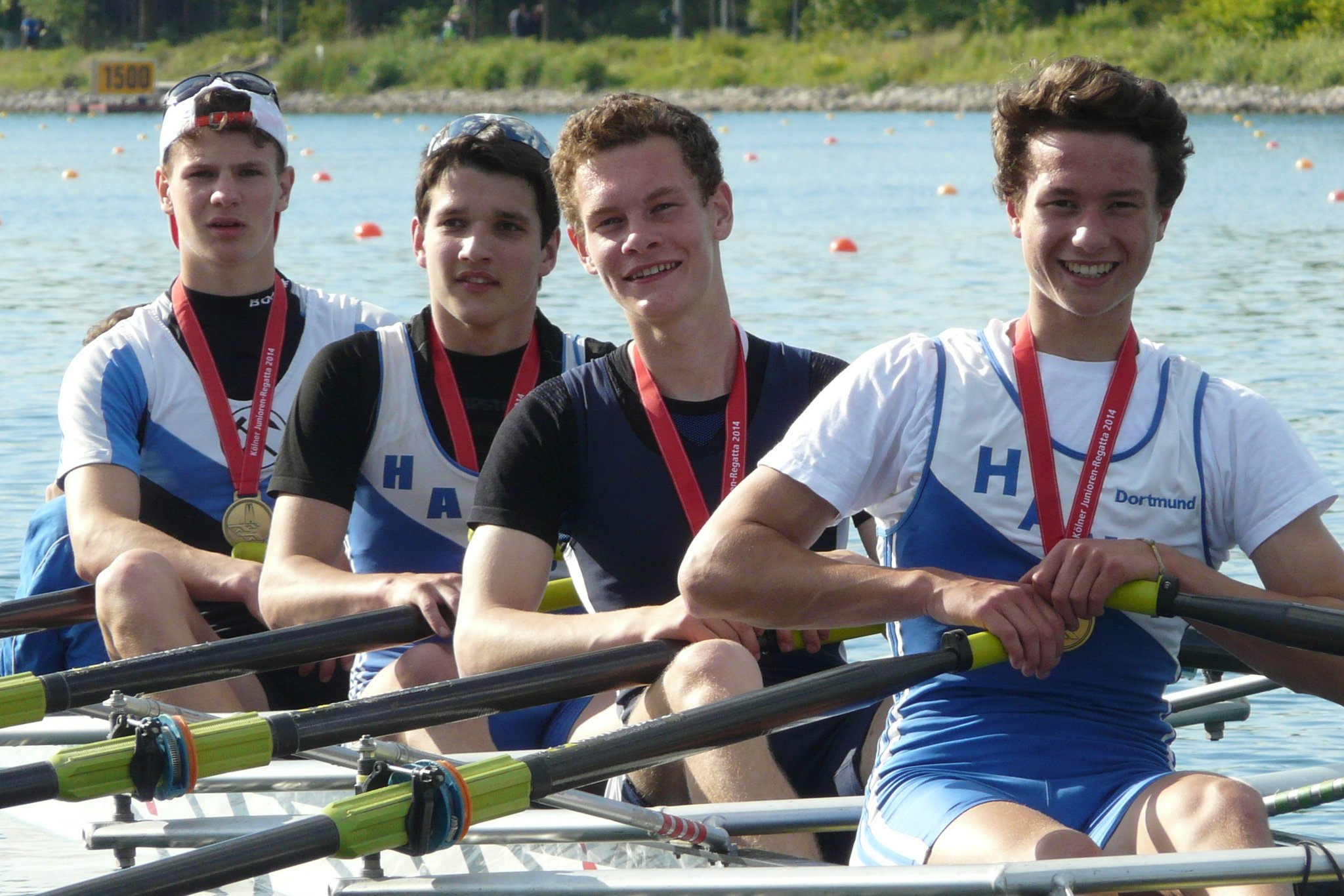 15 Hanseaten rudern bei Deutschen Meisterschaften - Dortmund-City