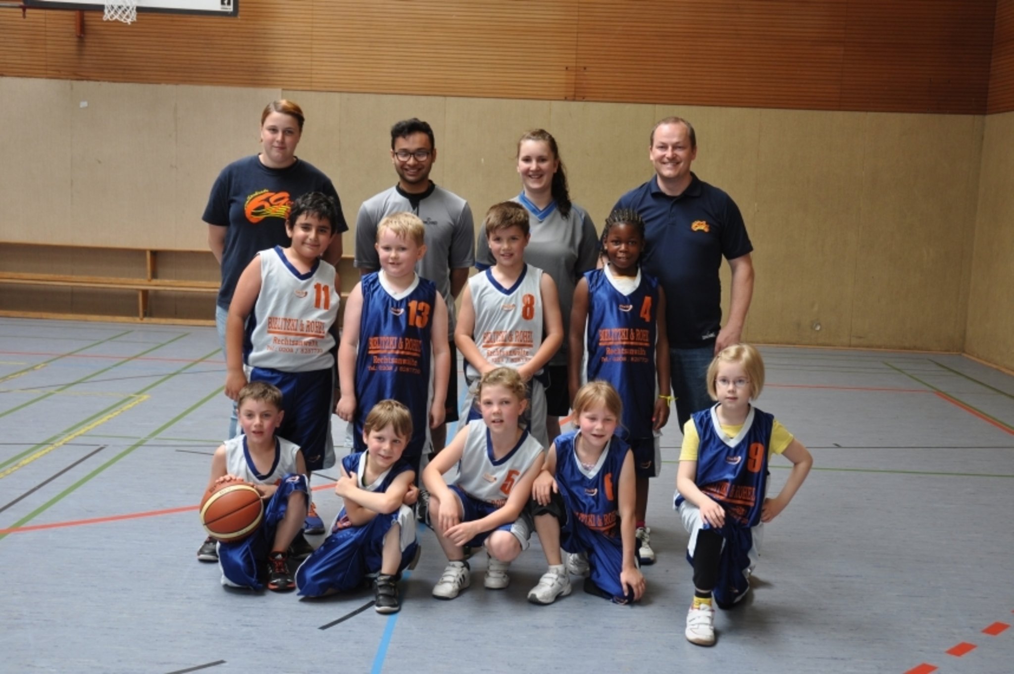 AG gegen U10 / Erstes Basketball-Spiel für die AG'ler - Oberhausen