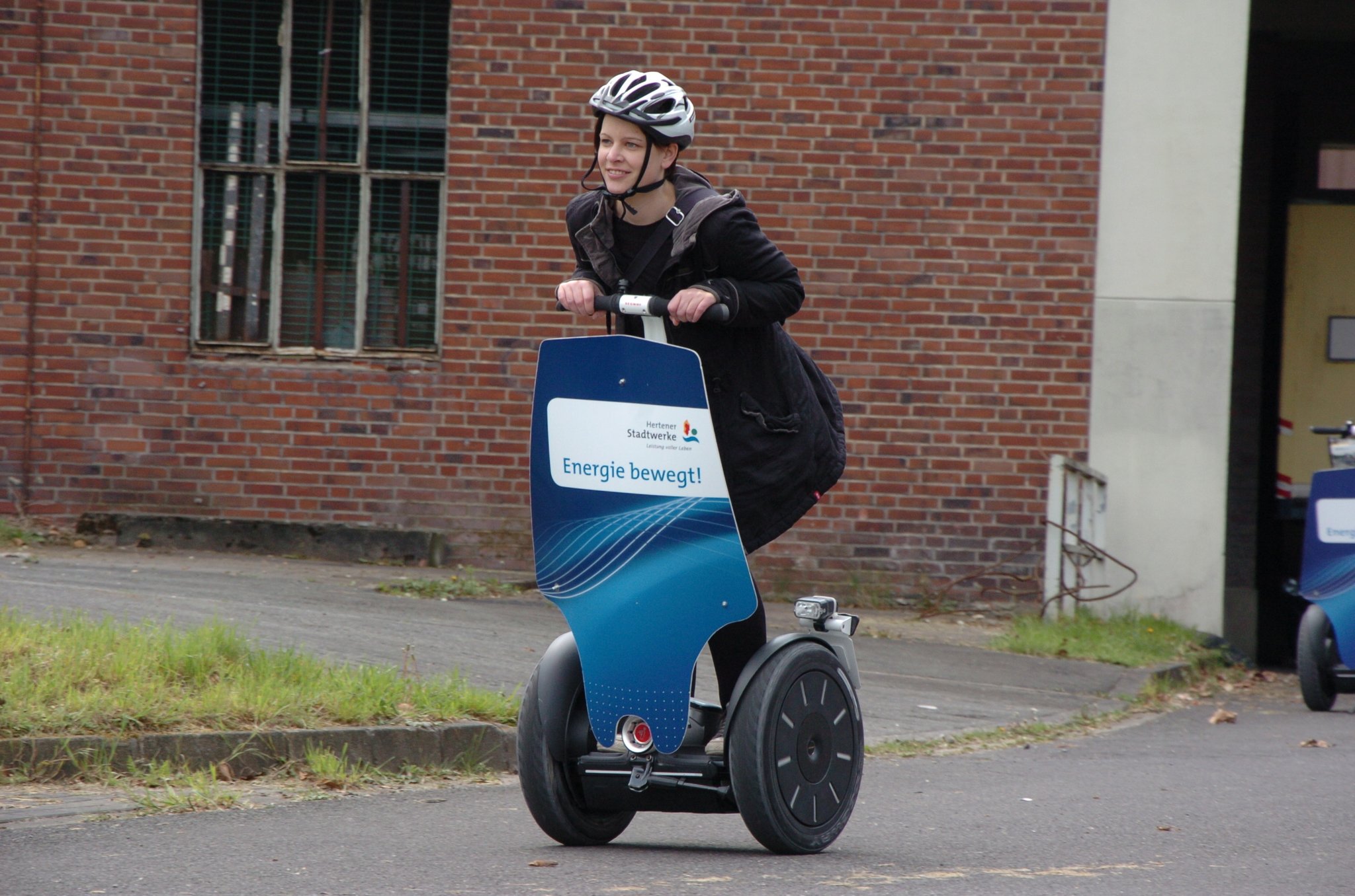 Segway-Reportage auf Hoheward: Und dann hat's Crash gemacht - Herten