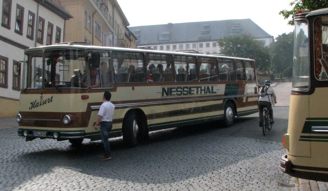 6. "Fleischer"-Bus-Treffen machte Station in Gotha - Alpen
