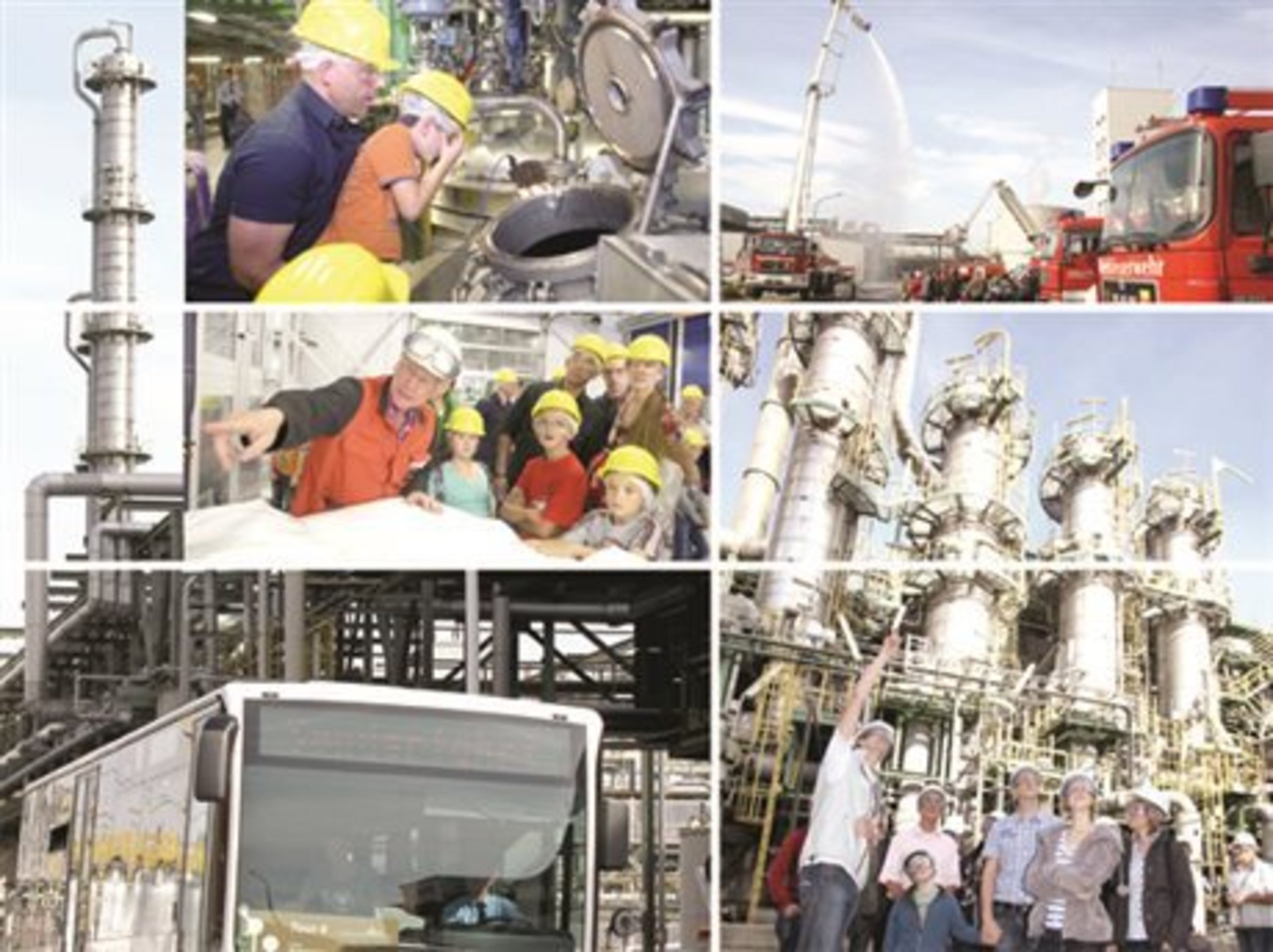 Evonik Chemiepark Marl, am 20. September Blick hinter den Werkszaun - Marl