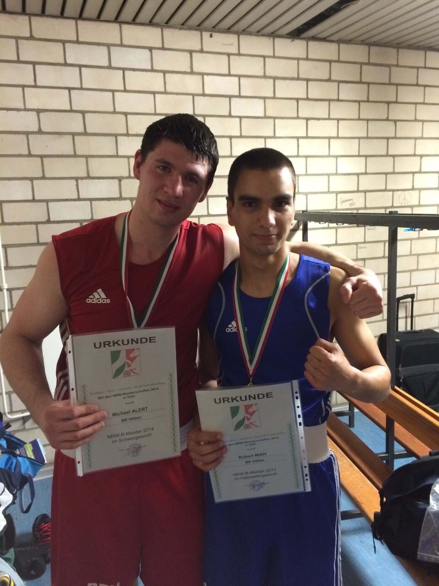 Hildens Robert Miah und Michael Alert kämpfen sich zum NRW-Titel ...