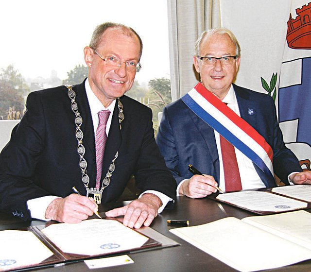 50 Jahre Partnerschaft Marcq-en-Baroeul/Gladbeck: Für ein friedliches ...