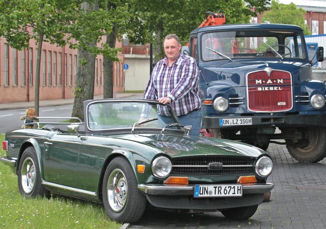Triumph TR6 war Auftakt zur Oldtimer-Liebe - Holzwickede