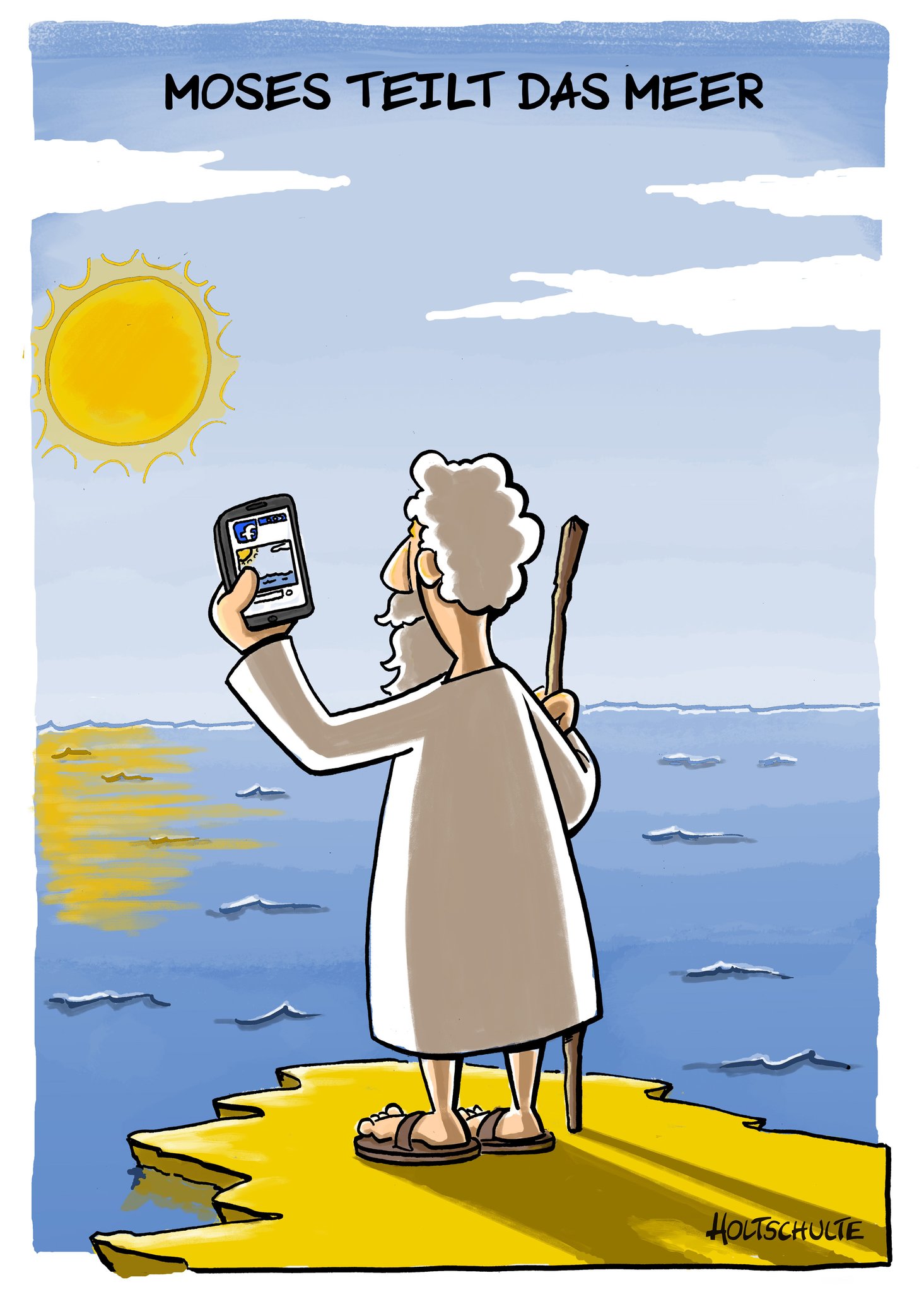 Karikaturist Michael Holtschulte gewinnt Publikumspreis - Recklinghausen