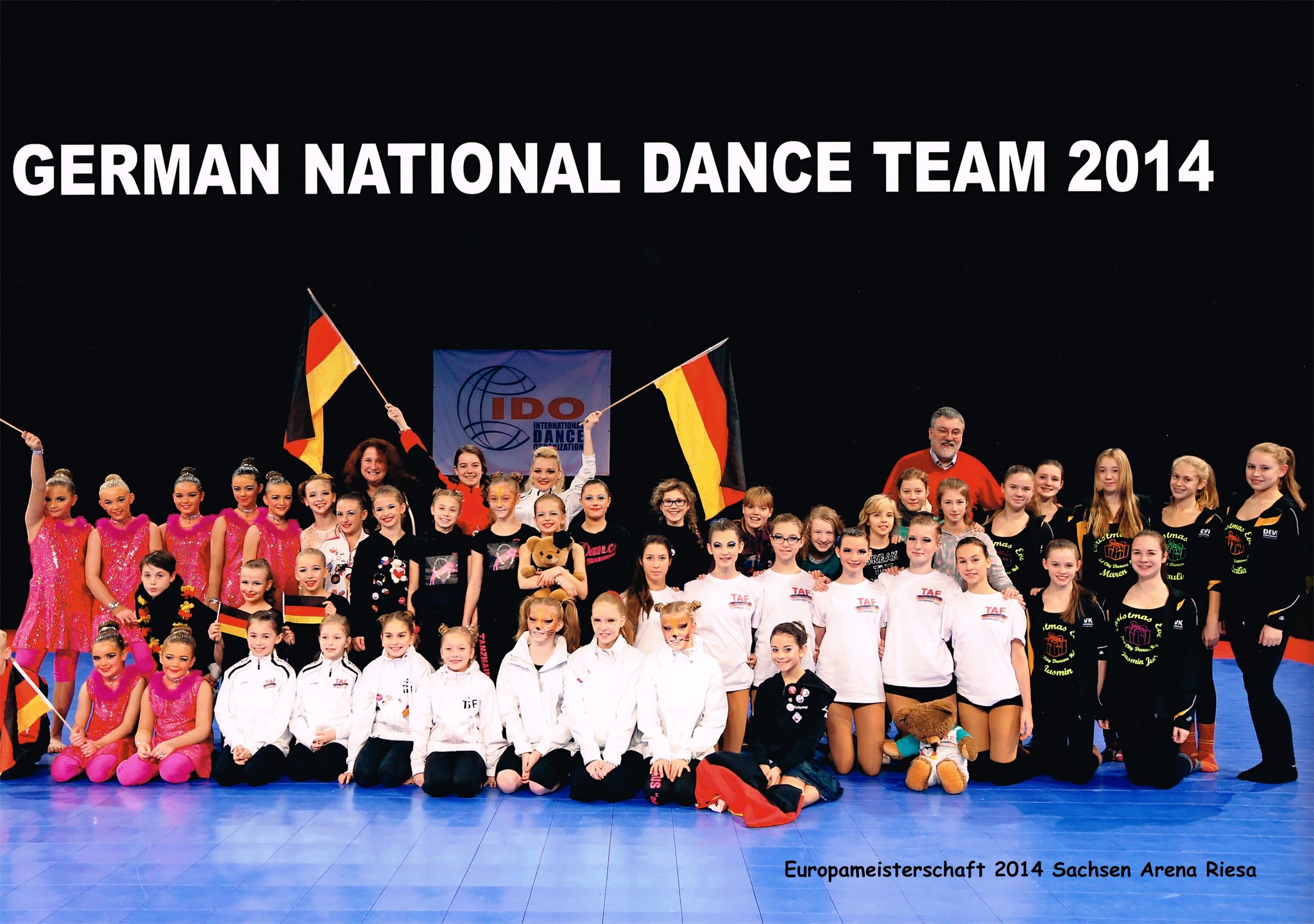 Langenfelder Tänzerinnen von den Dancing Sweethearts im National-Team ...