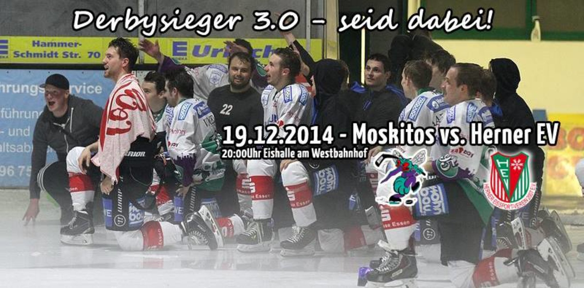 Das Moskitos Derby Wochenende naht - Essen-West