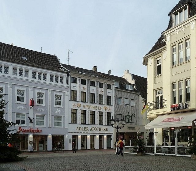 Moerser Altmarkt - Rundumblick - Moers
