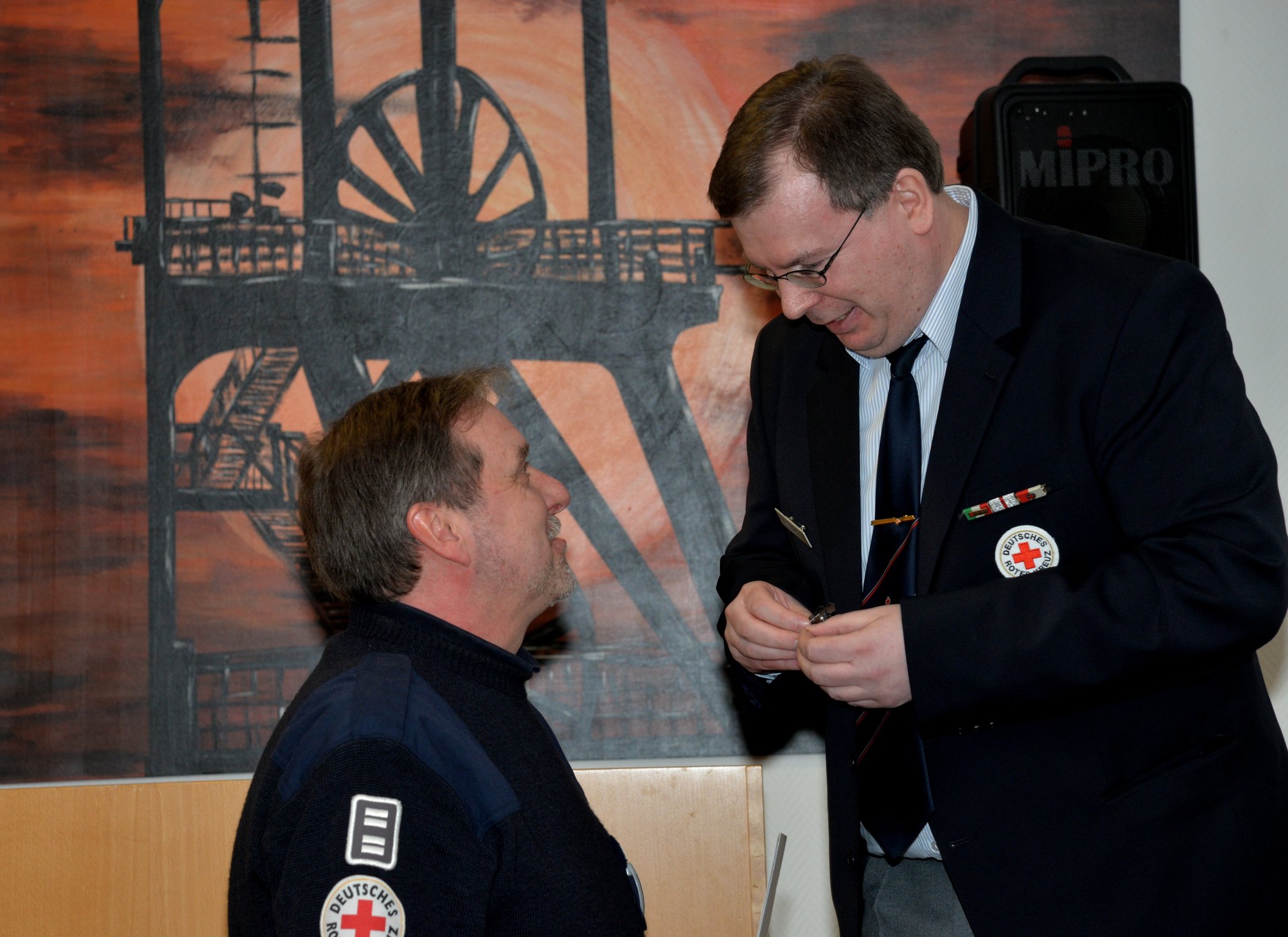 DRK Helfer Frank Kerhoff geehrt - Bochum