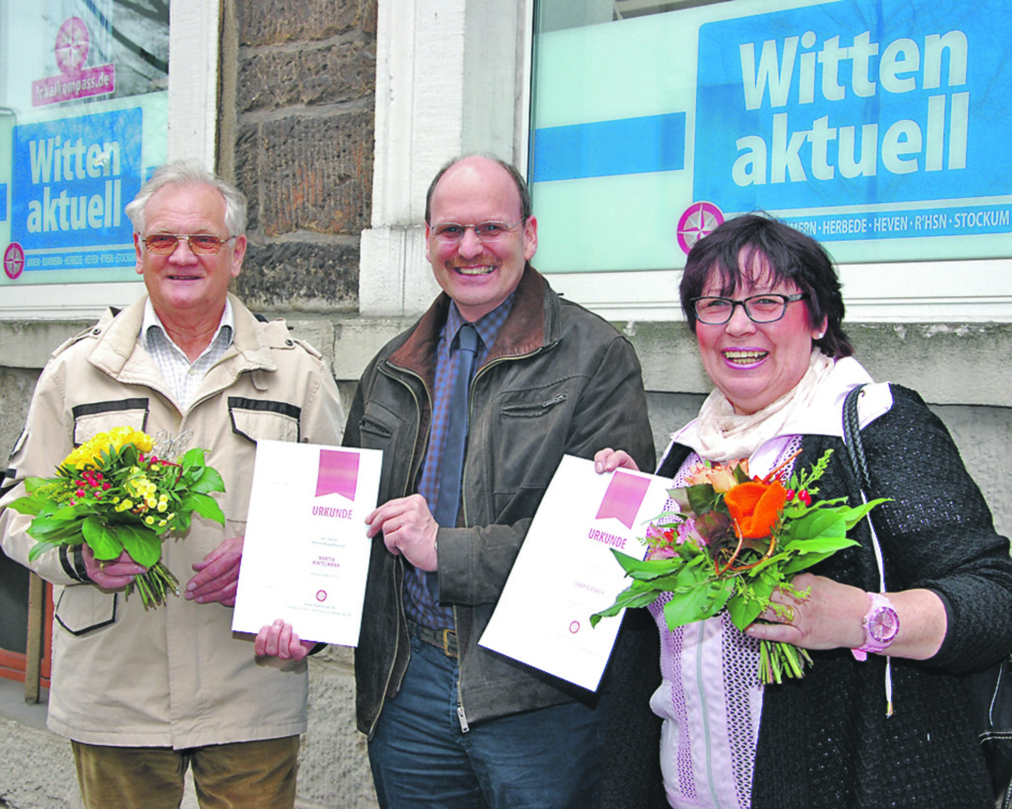 Zwei Bürgerreporter zu Besuch in der Redaktion - Witten