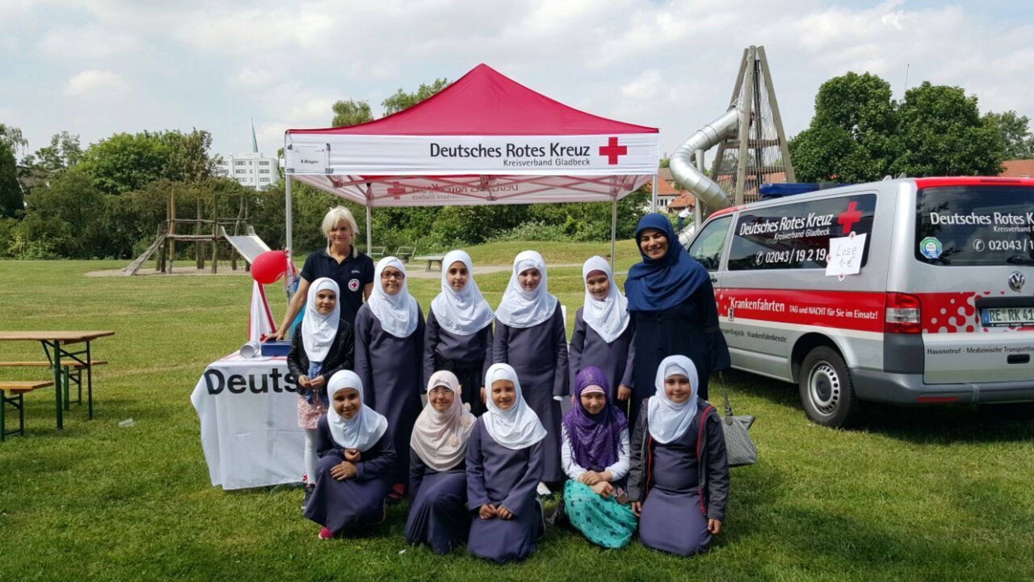 DRK Gladbeck; Stadtteilfest Gladbeck-Butendorf - Wir waren dabei - Gladbeck