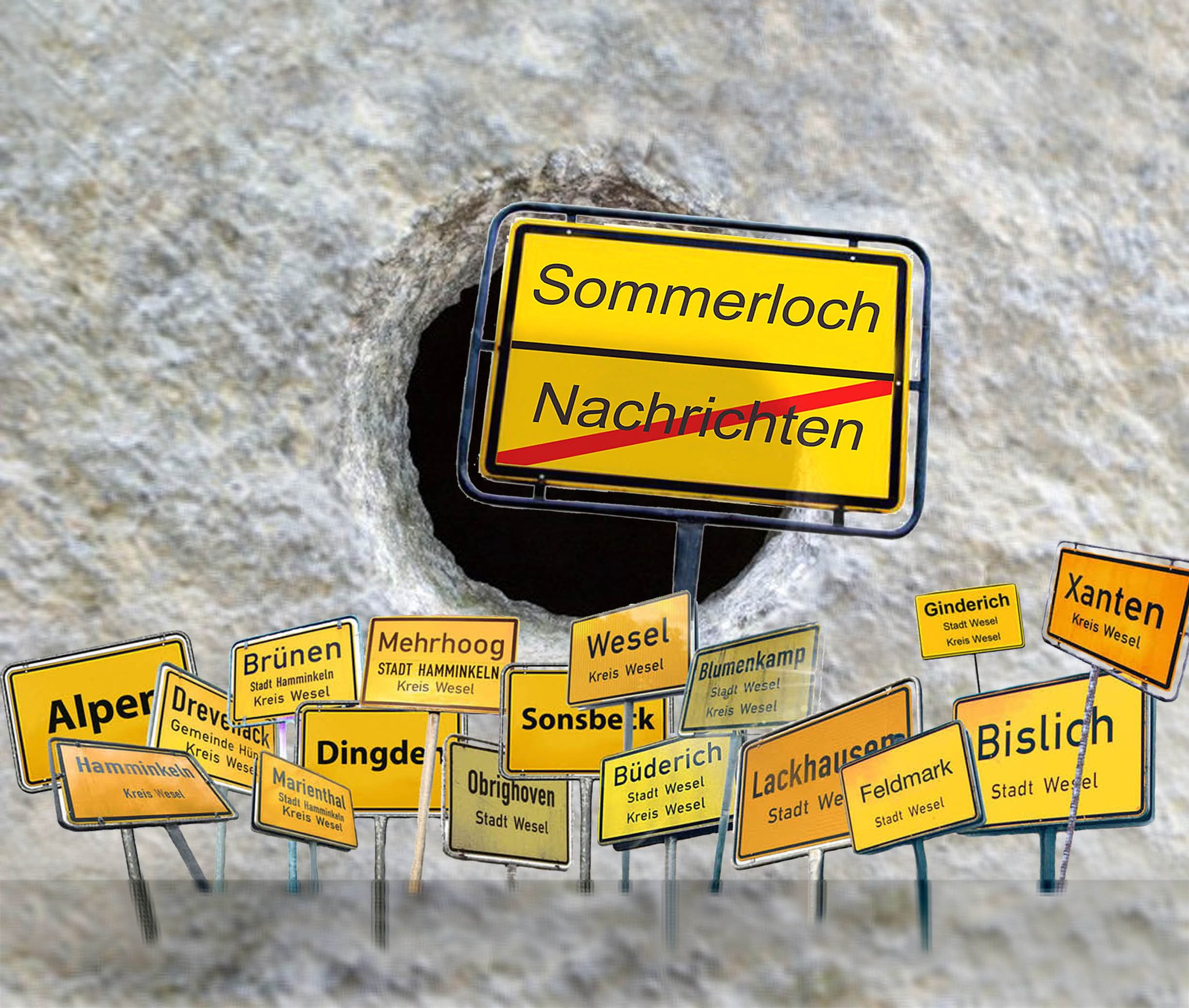 Sauregurkenzeit / Liebe Leute, kämpft eifrig mit gegen die LK ...