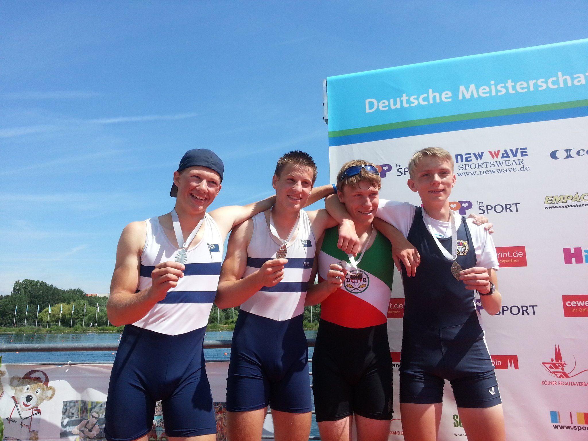 erfolgreicher Duisburger Ruderer - Duisburg