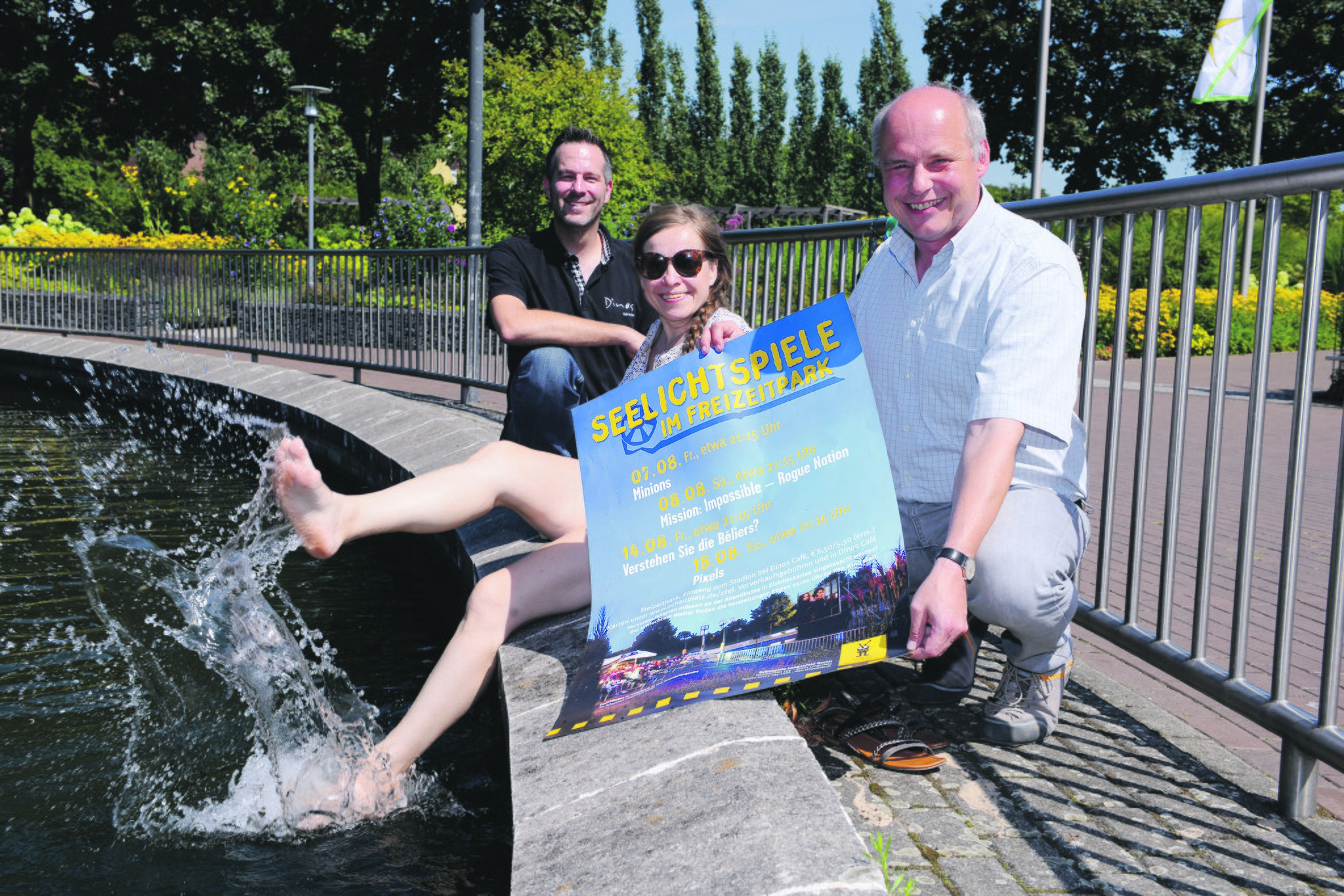 Seelichtspiele im Freizeitpark Langfort - Langenfeld (Rheinland)