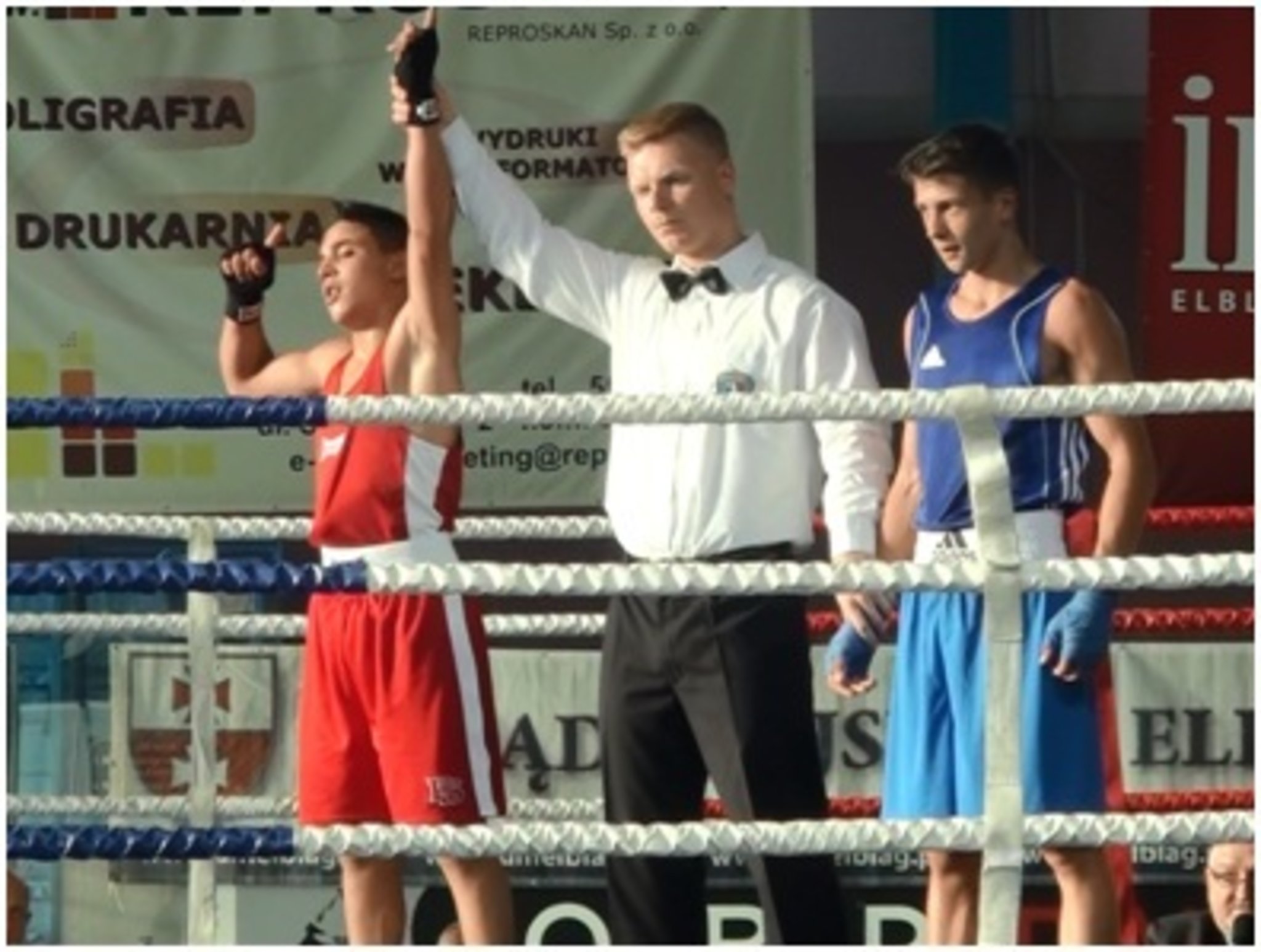 Khaled El- Jarbi vom JM Box-Club e. V. aus Heiligenhaus wurde ...