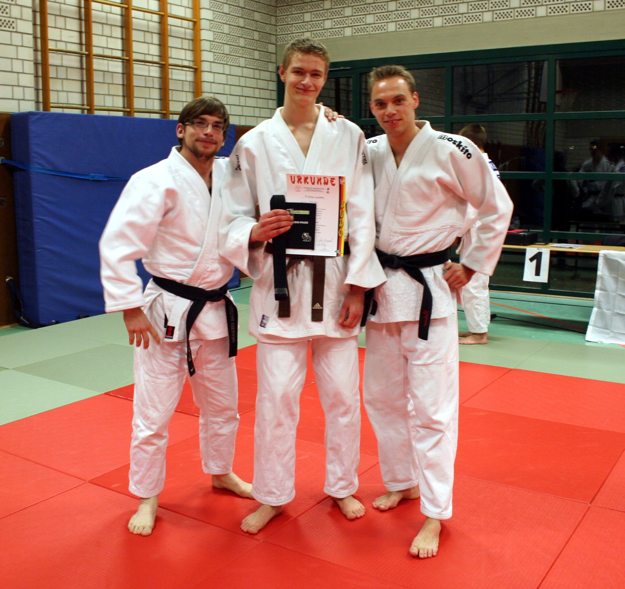 Tristan Lankes Dan-Prüfung abgelegt - Rees