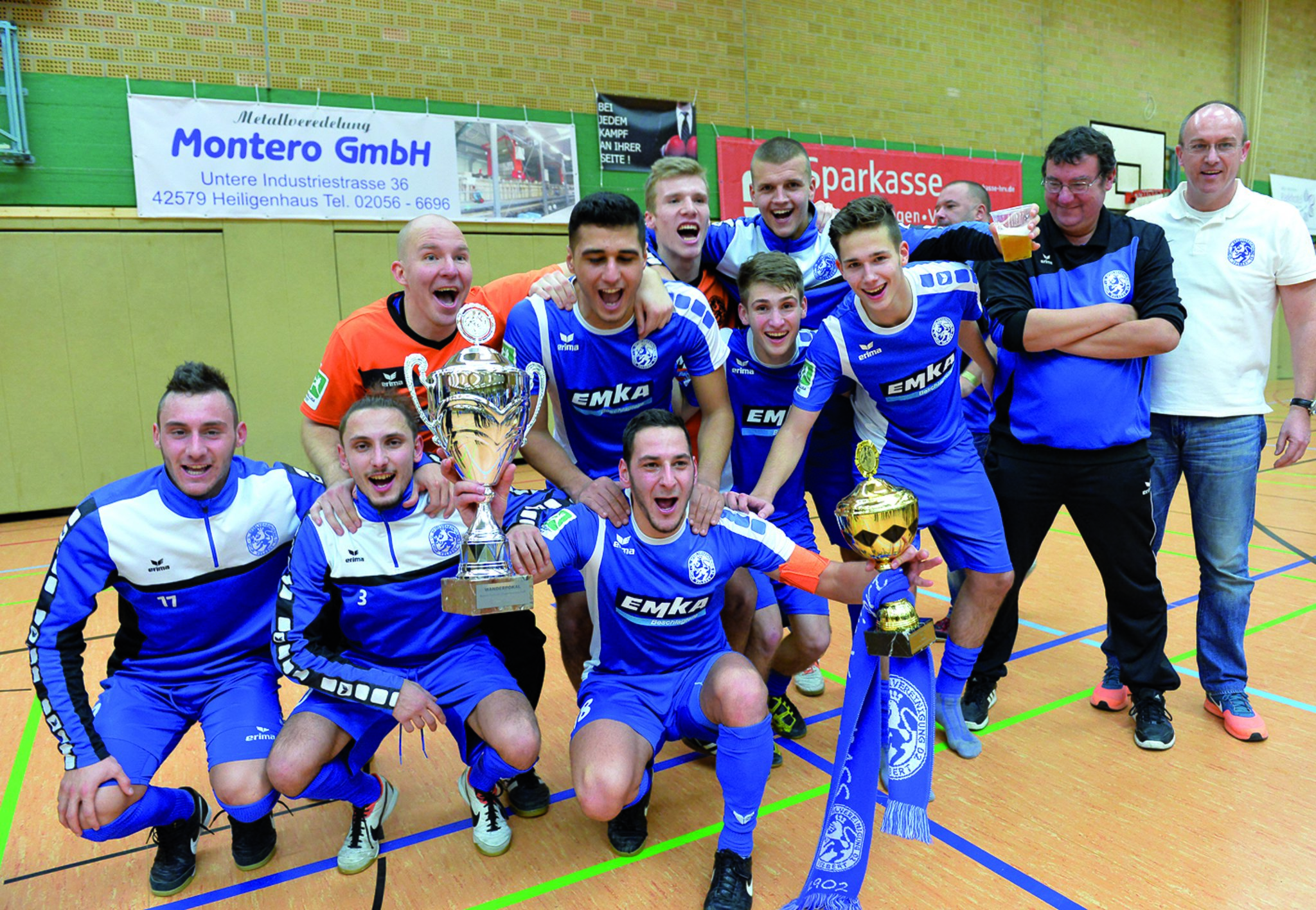 SSVg Velbert ist neuer Stadtmeister im Hallenfußball - Velbert