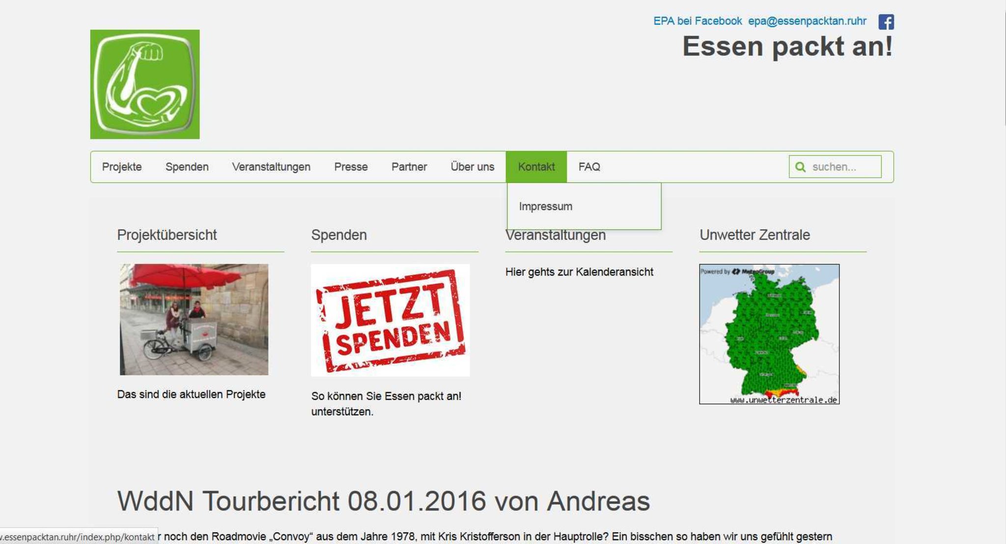 Endlich! Sie ist da. Die neue Webseite von Essen packt an! - Essen-Ruhr