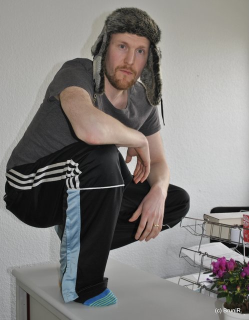 Lokales aus Essen - Besuch in der Redaktion - Russenhocke, Gruppenbild ...