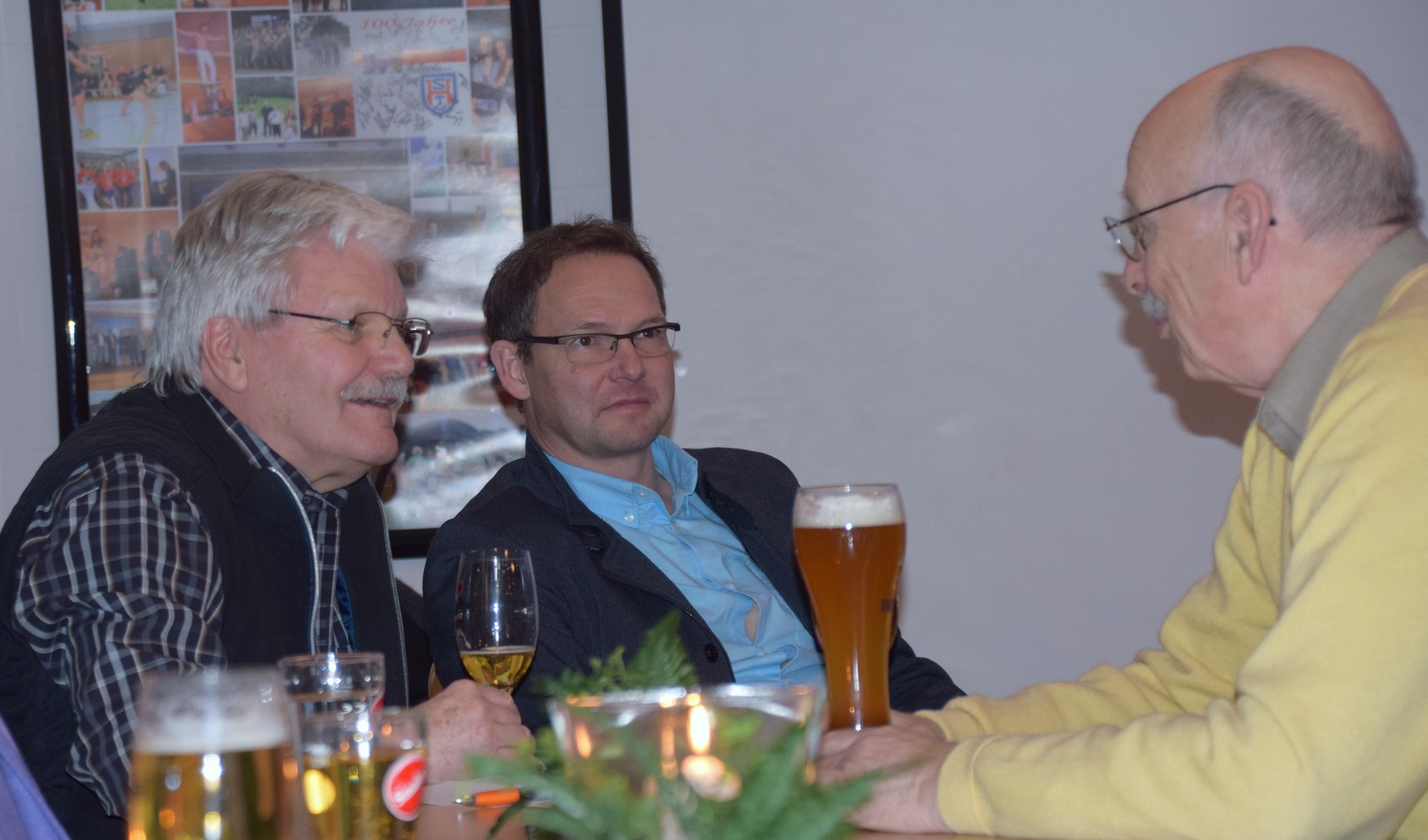 Bürgermeister Dirk Buschmann bei der Siedlergemeinschaft Hünxe - Hünxe