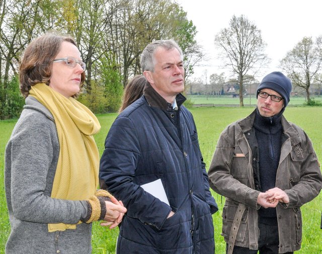 Olfen: Landwirtschaftsminister Johannes Remmel besucht den Bio ...