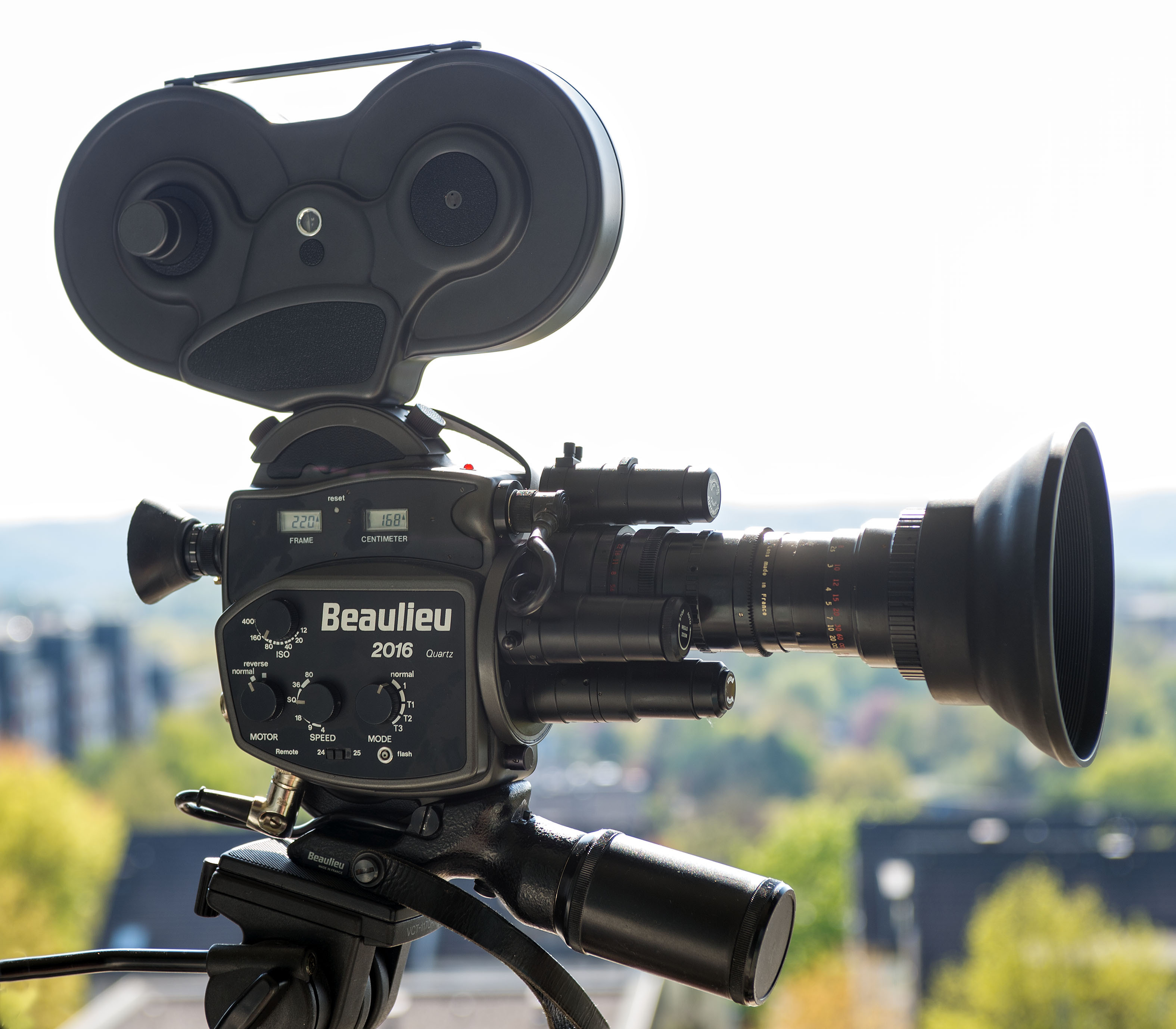 Beaulieu 2016 Quartz - Eine High-Tec 16mm Filmkamera, die in Teneriffa ...