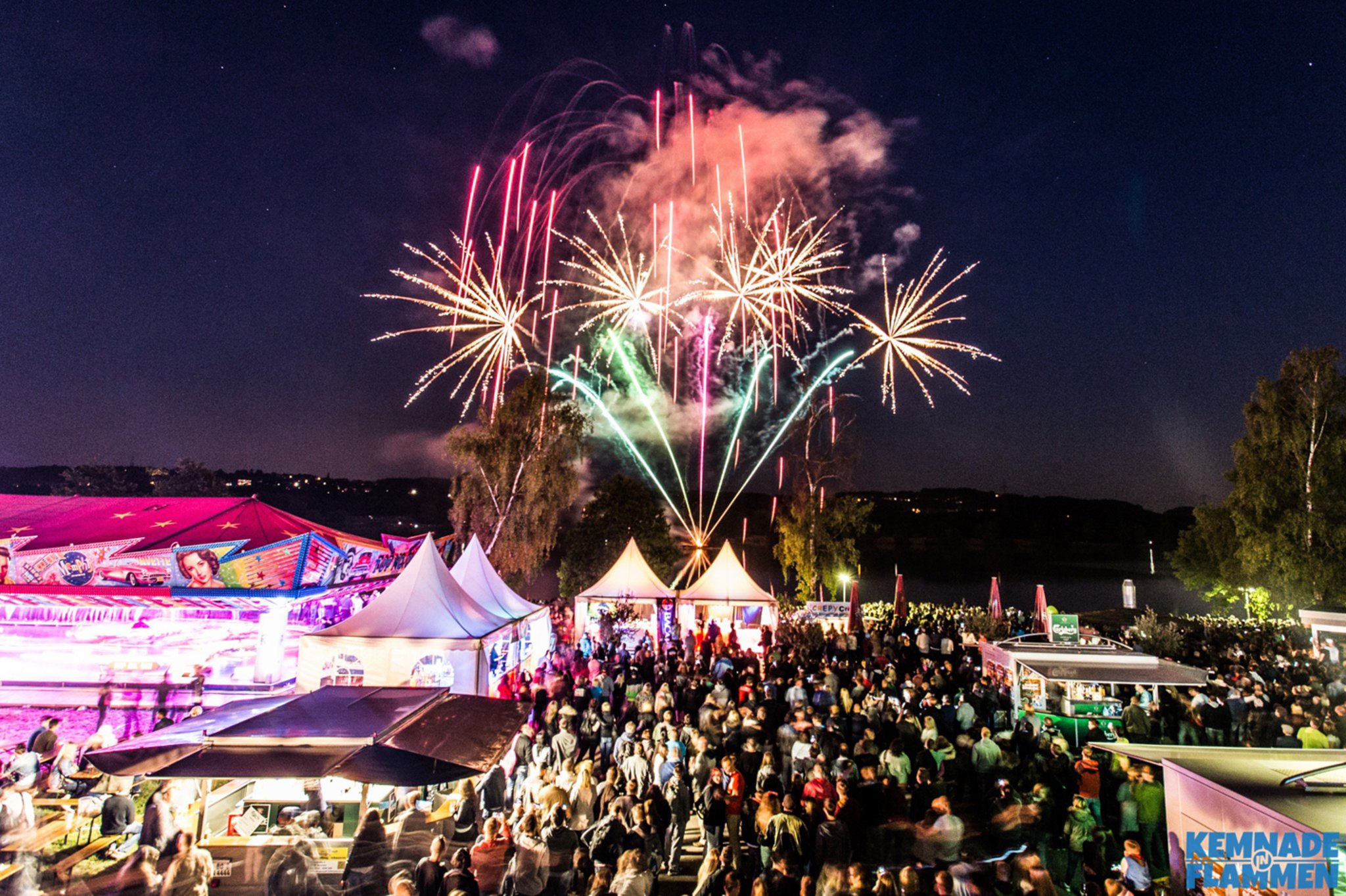 Kemnade zu Pfingsten in Flammen - Bochum