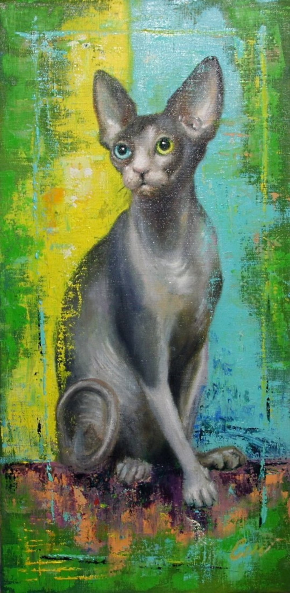 Stanislav Shevtsov aus St. Petersburg stellt im Atelier Anschnitt aus ...