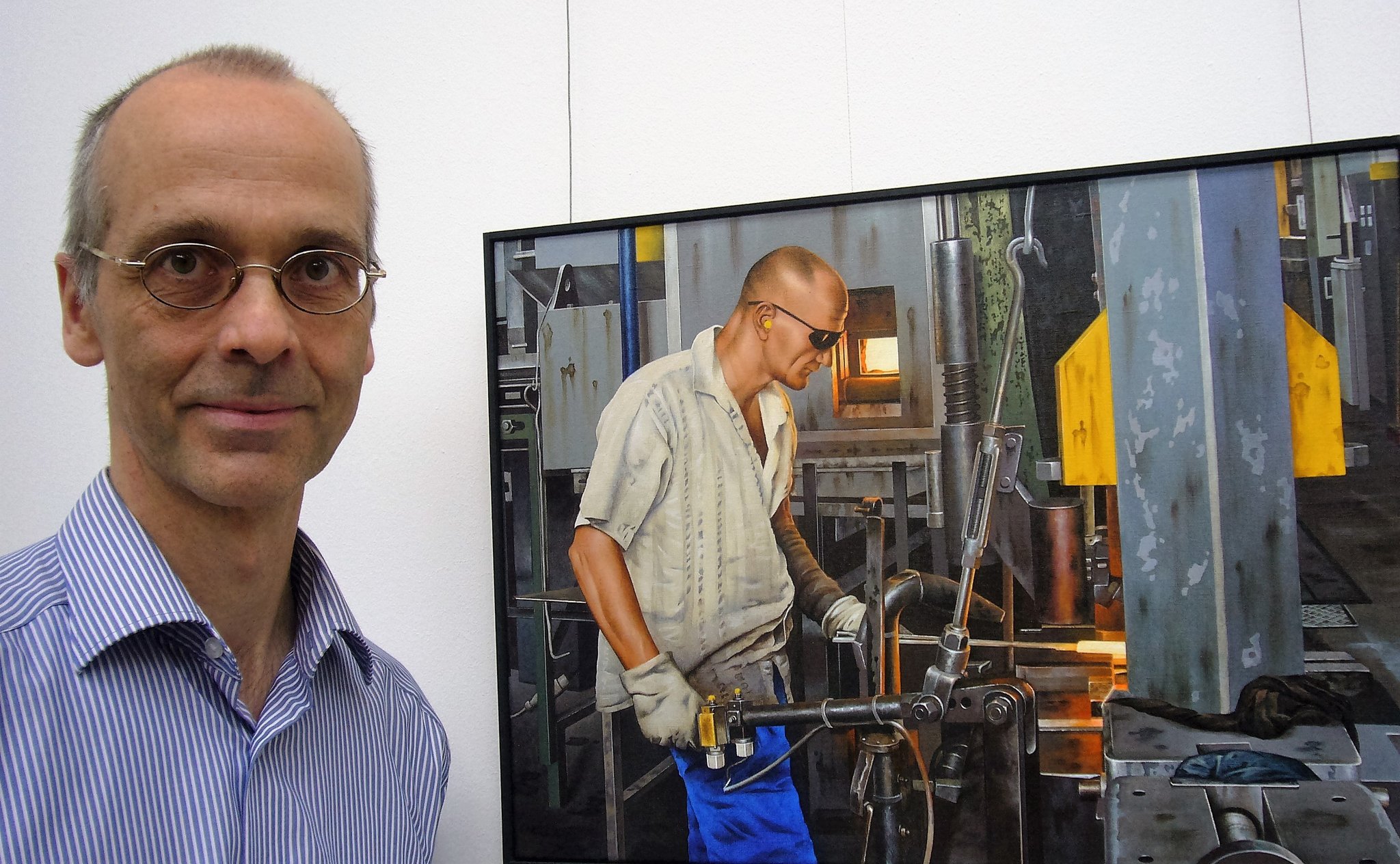 Neue Ausstellung: Vergangene Industriekultur durch Malen sichtbar ...