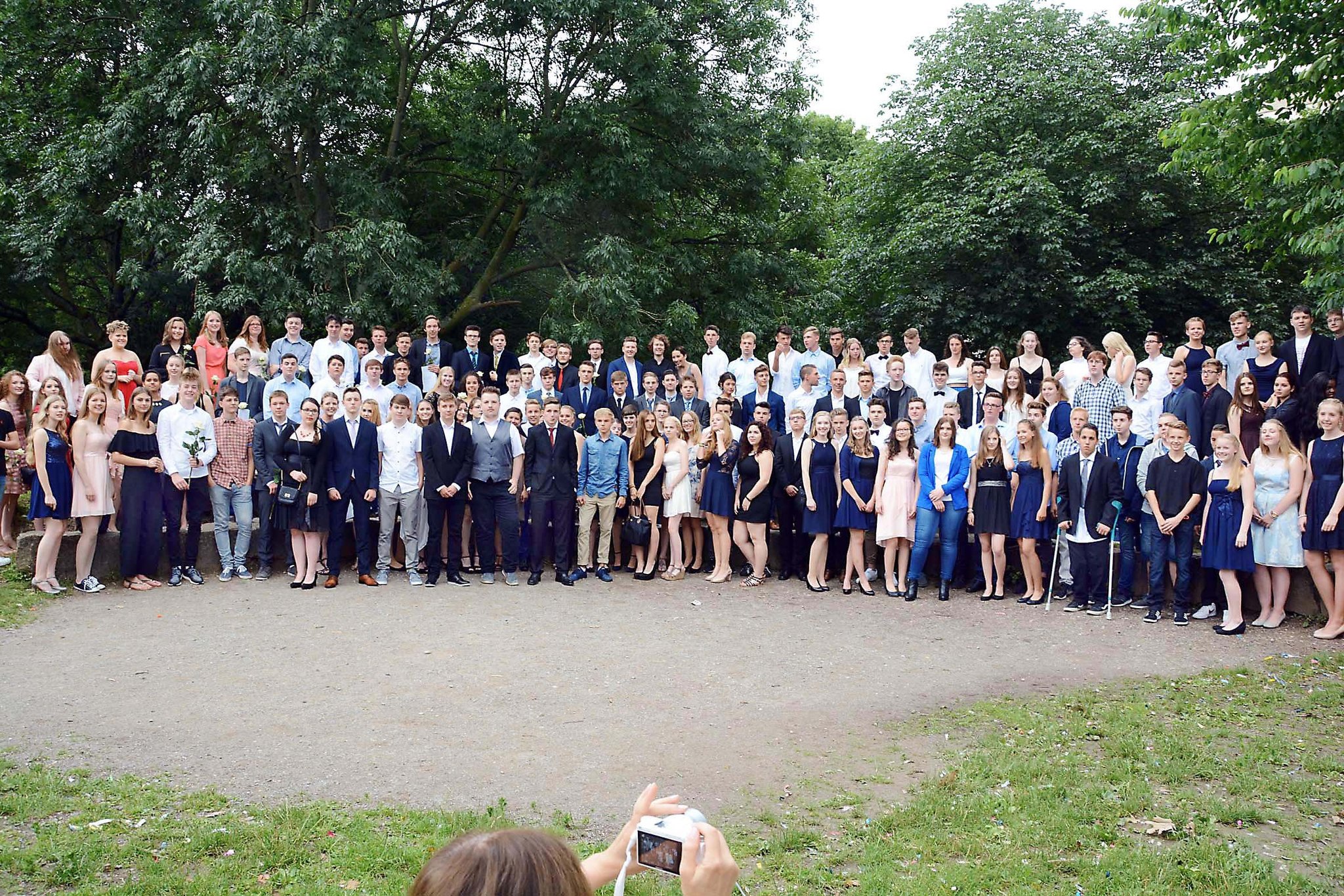 Die Zehntklässler der Geschwister-Scholl-Gesamtschule in Brackel ...