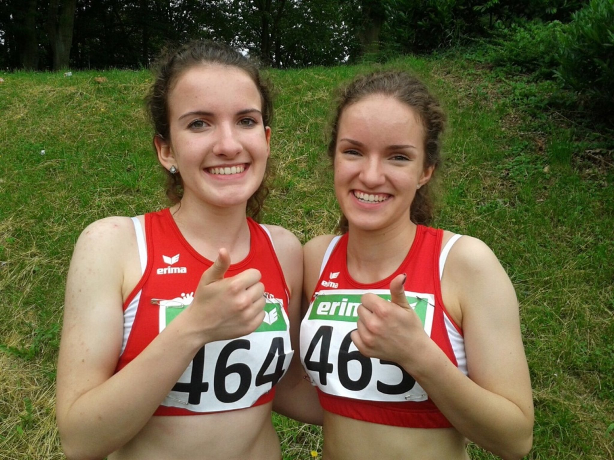 Linda Buschke und Louisa Strozyk durch viel Fleiß am Ziel - Oberhausen