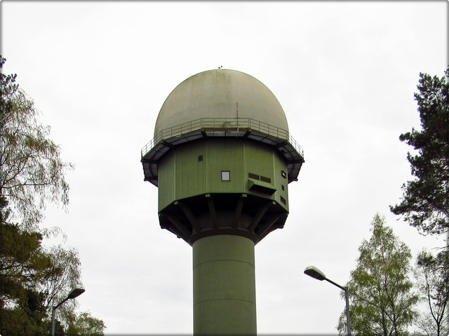 HADR (Hughes Air Defence Radar) im Uedemer Hochwald bei Marienbaum - Xanten