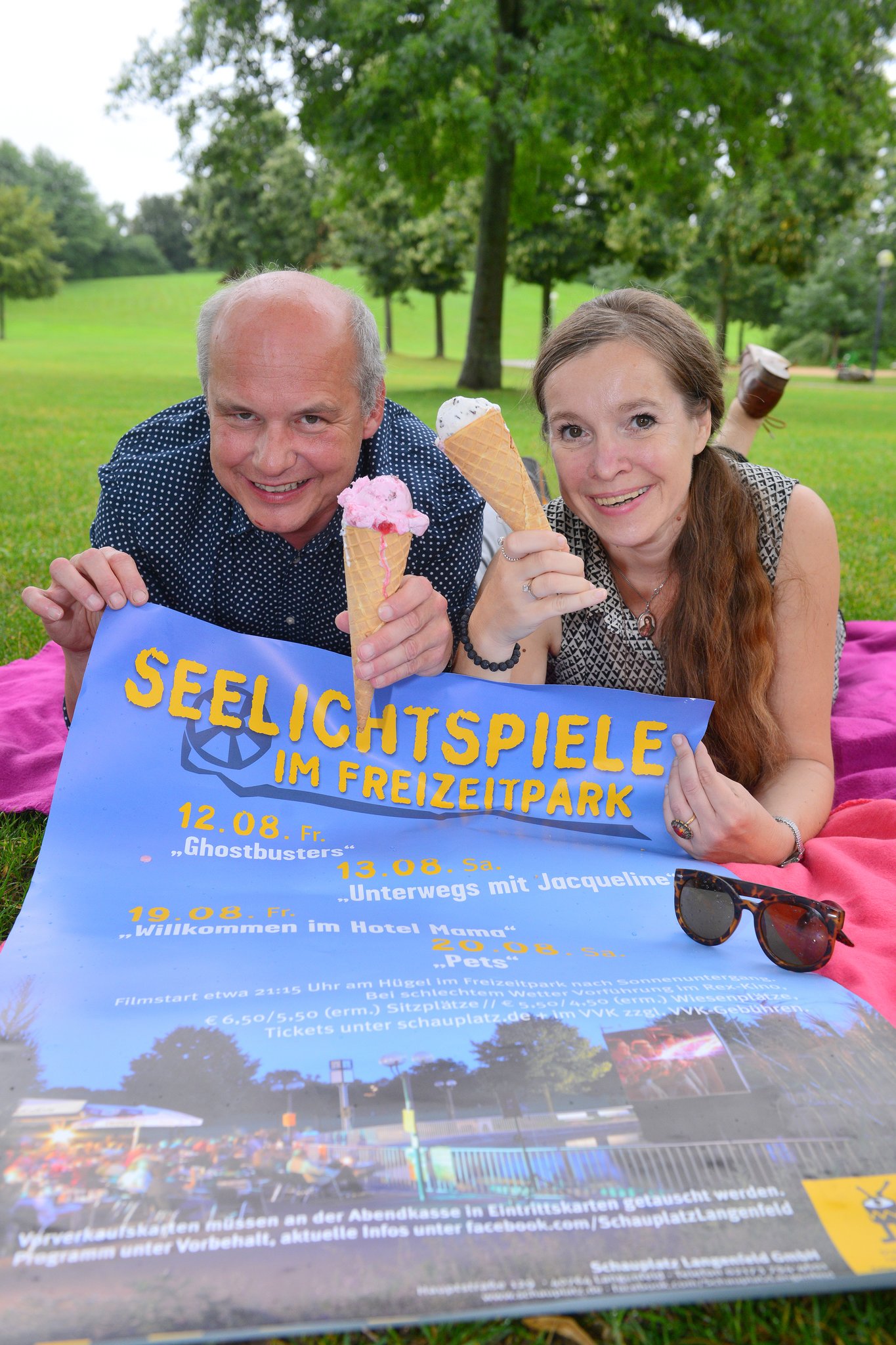 Seelichtspiele im Freizeitpark Langfort - Langenfeld (Rheinland)