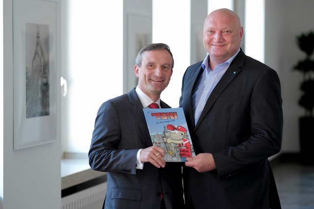 Sonderausgabe des Toni-Comics im Rathaus erhältlich - Düsseldorf