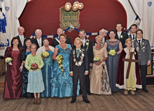 Die Xantener St. Helena Schützenbrüder feiern - Xanten