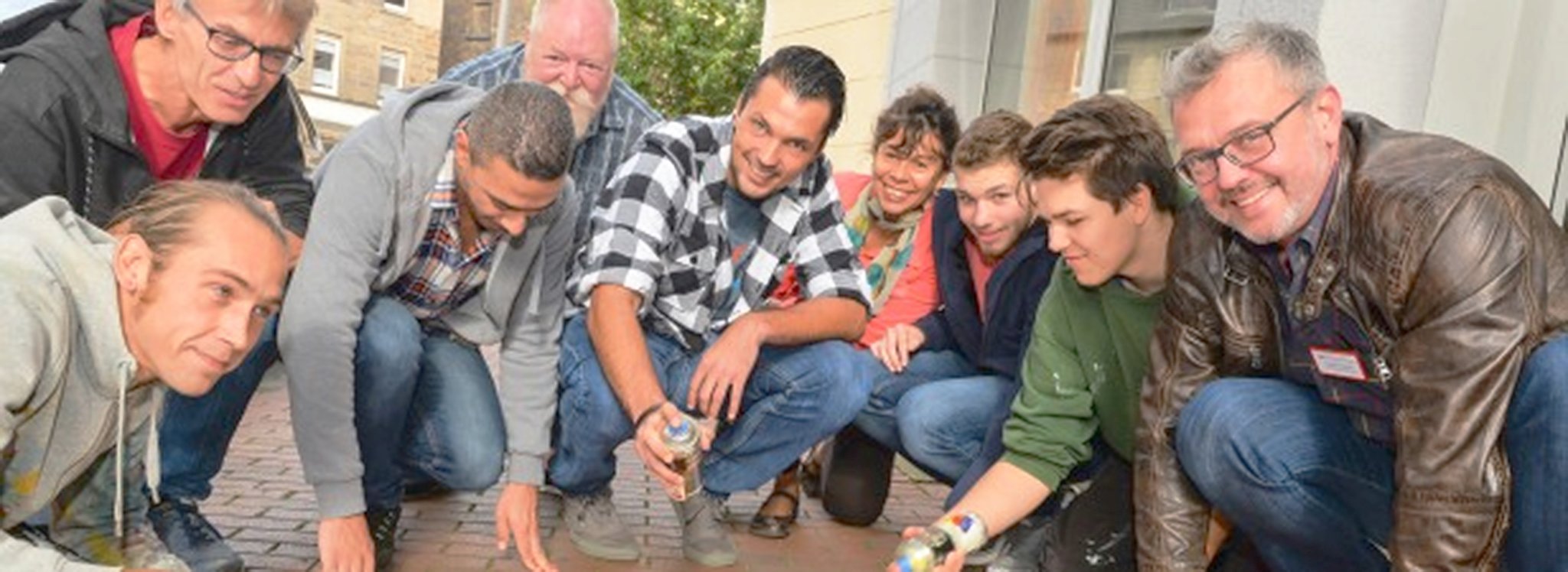 Großes Mitmachprojekt auf dem Rathausplatz - Witten