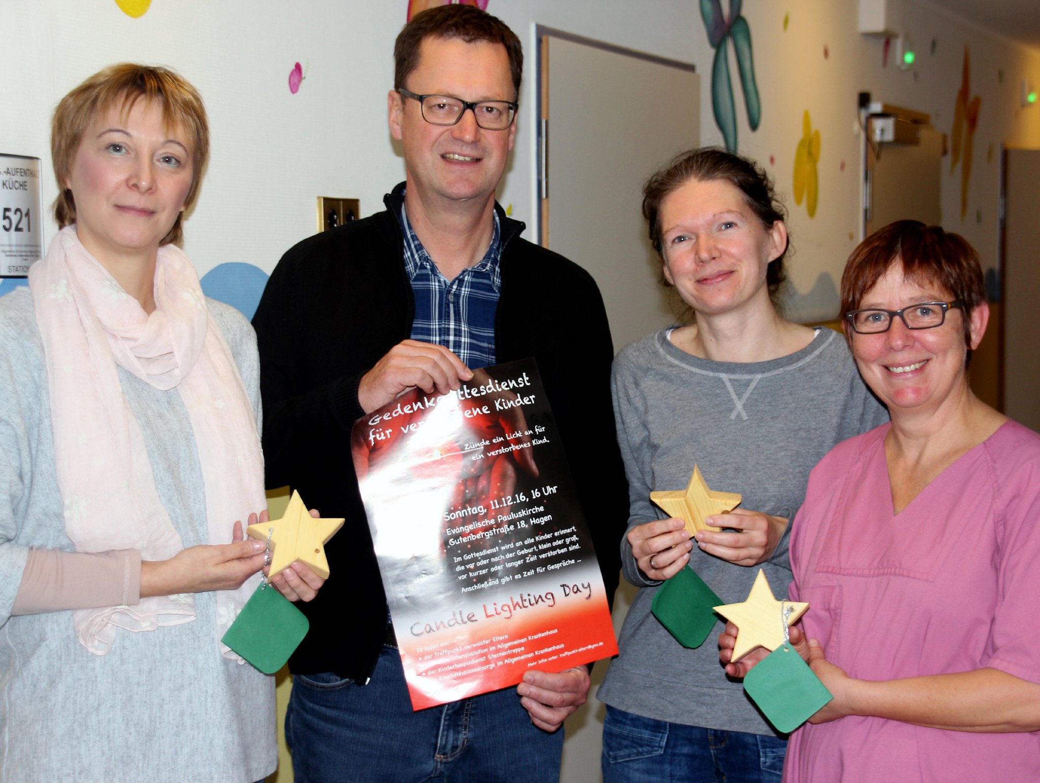 Gemeinsam trauern beim Candle Lighting Day in Hagen - Hagen-Vorhalle