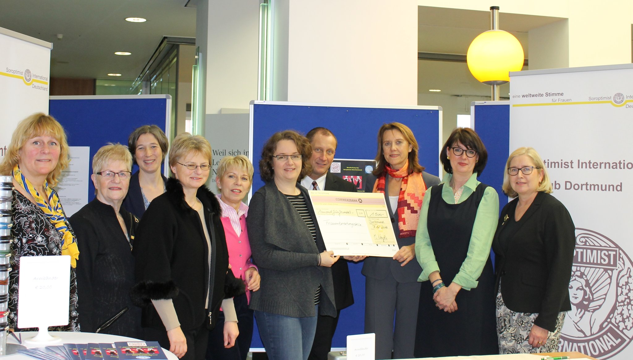 Soroptimist International Dortmund spendet 1.500 Euro für die ...