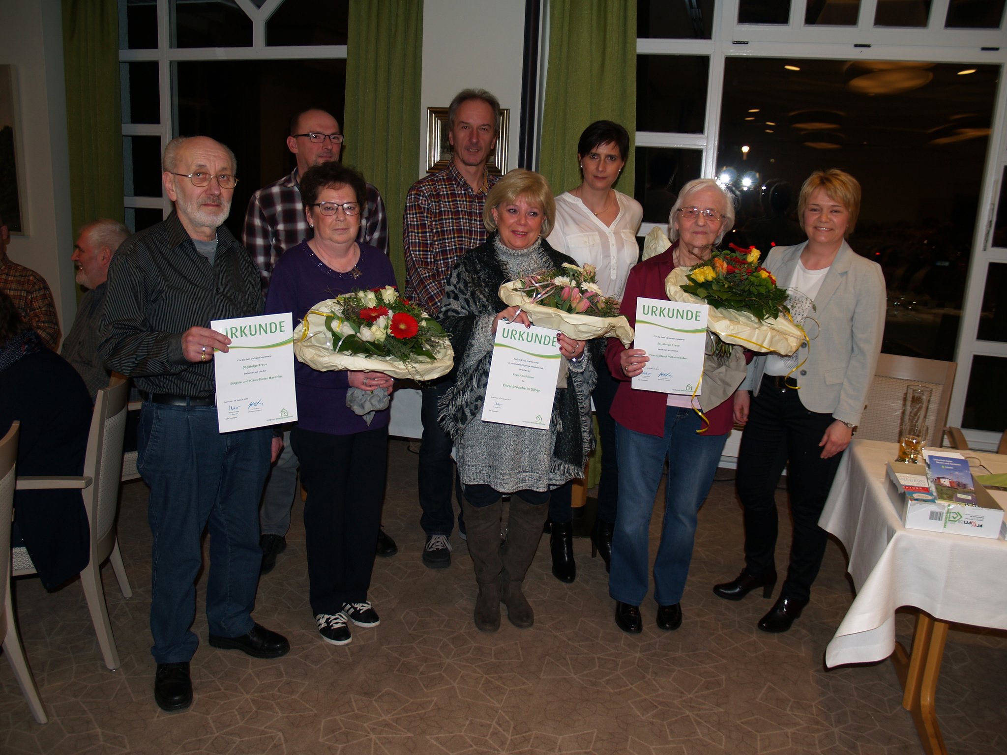 Siedlergemeinschaft "Rumbecker Holz" ehrt Jubilare - Arnsberg-Neheim