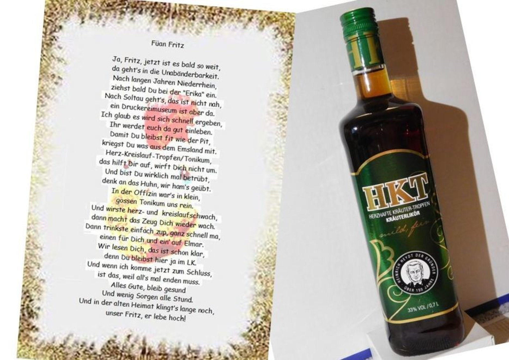 Füan Fritz - Abschied - Kamp-Lintfort