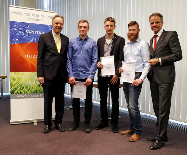 37 Jung-Gesellen im SHK-Handwerk - Düsseldorf