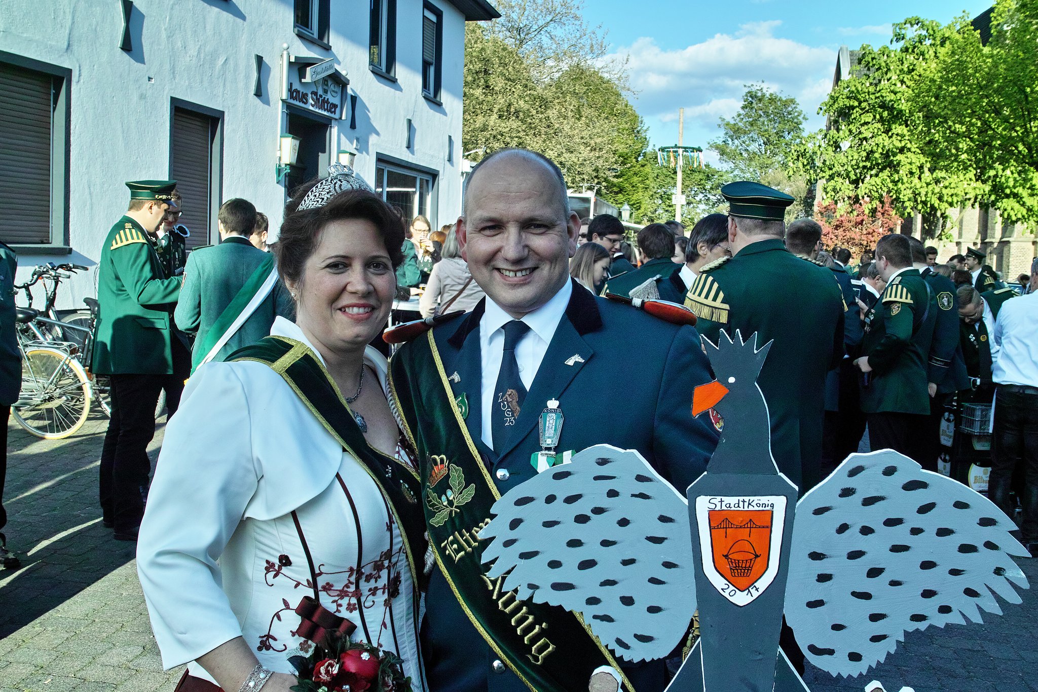 Ein König aus Elten: André Jansen ist neuer Stadtschützenkönig ...