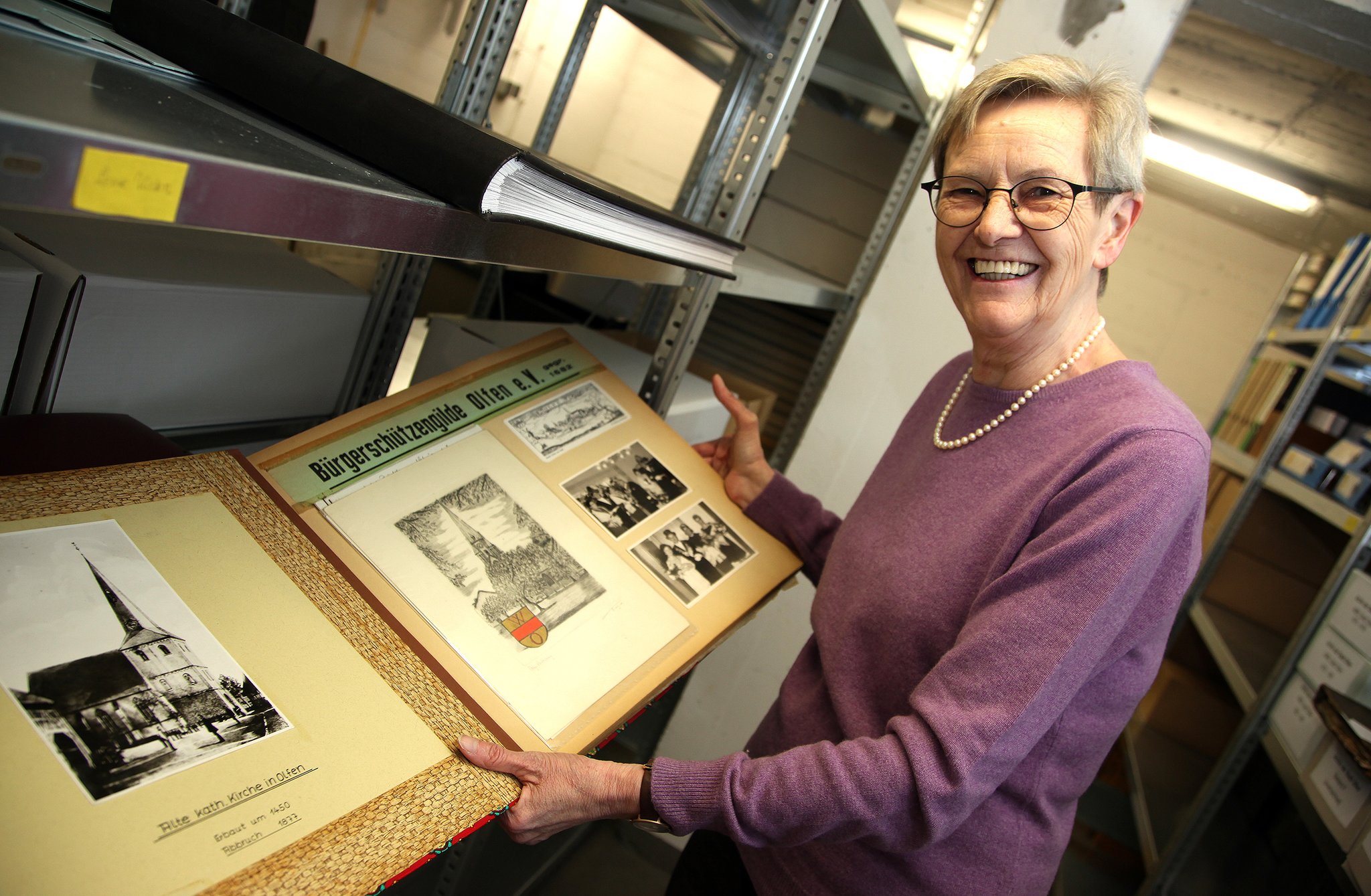 Olfen: Maria Holtmann pflegt das Olfener Stadtarchiv mit viel ...