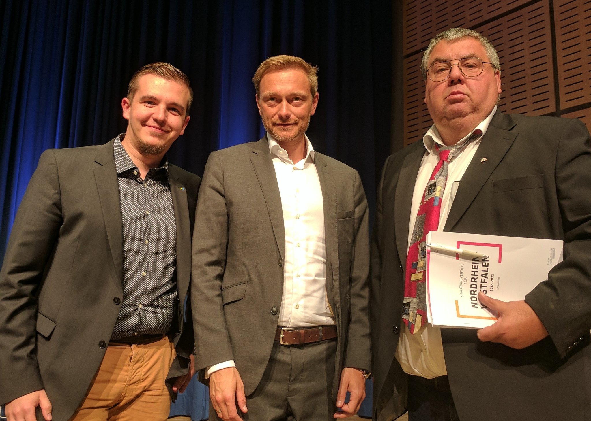 Essener FDP Bundestagskandidaten im Gespräch mit Christian Lindner ...