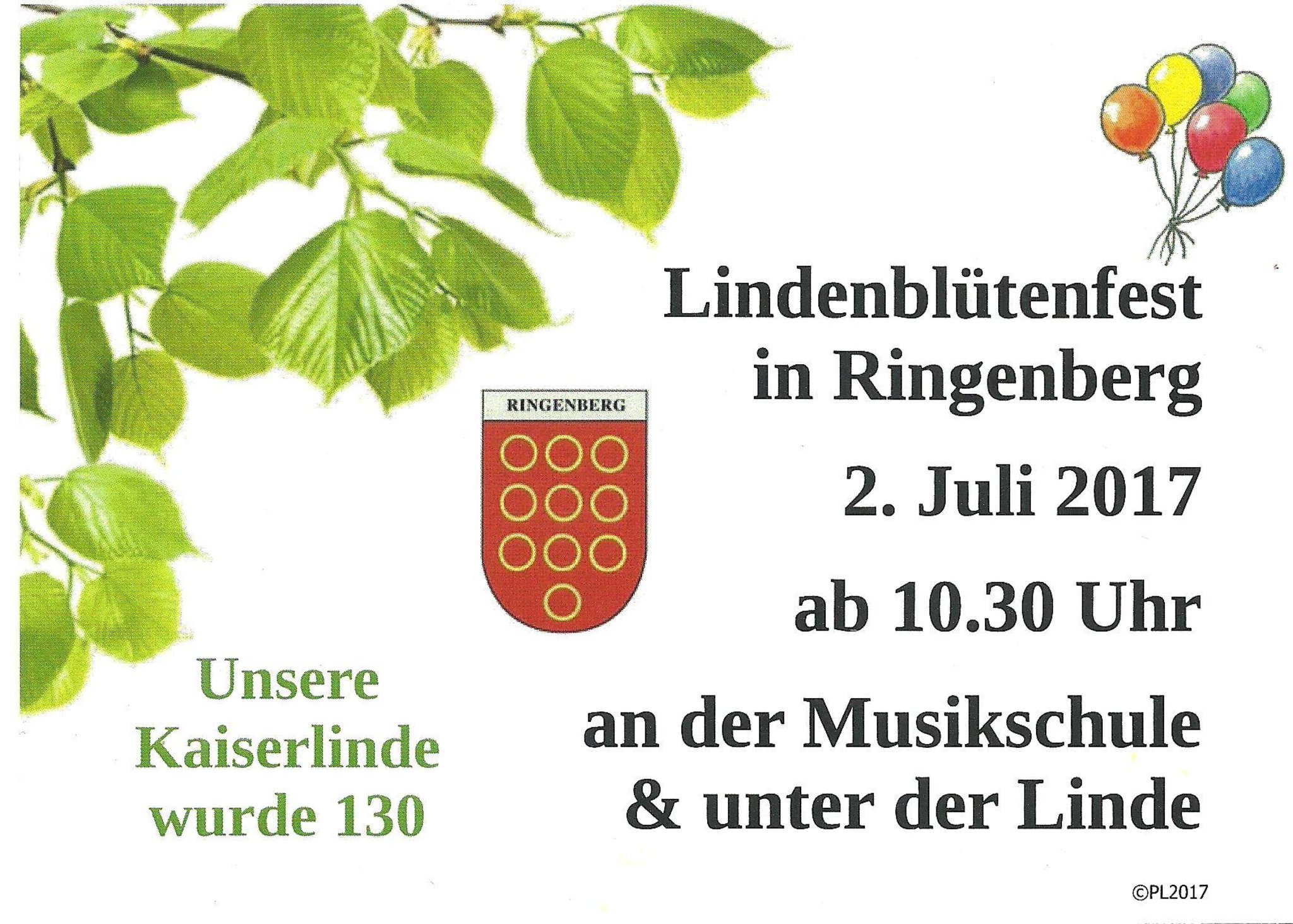 Ringenberg feiert seine Linde - Hamminkeln