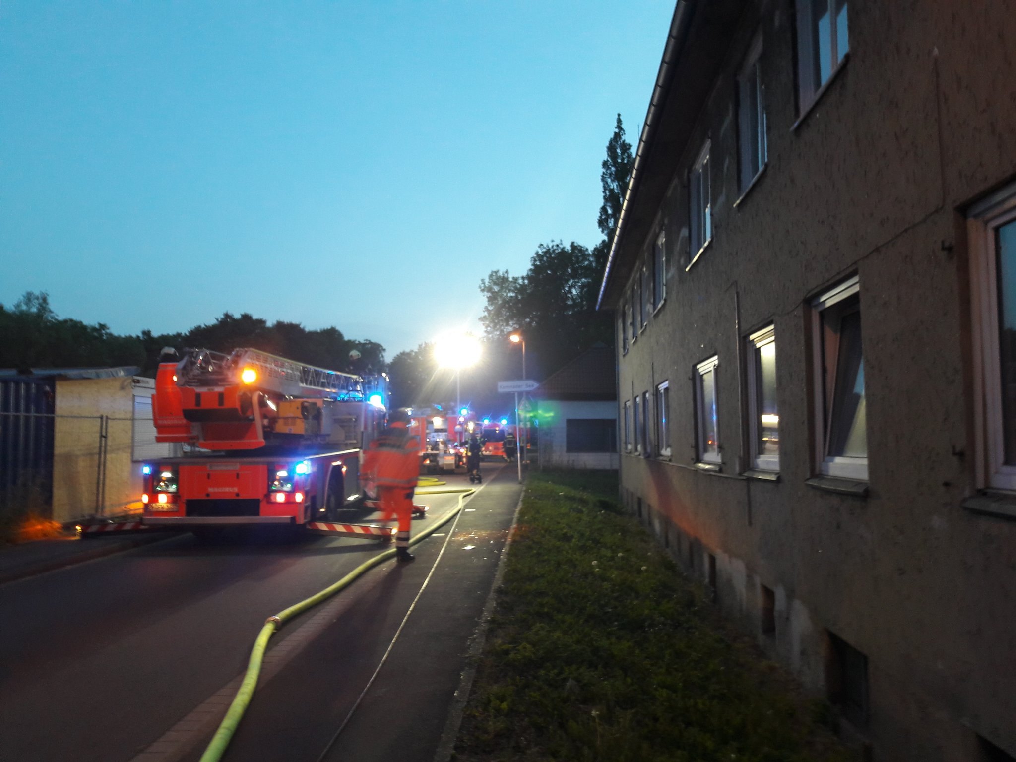 Brand am Mühlengraben - Witten