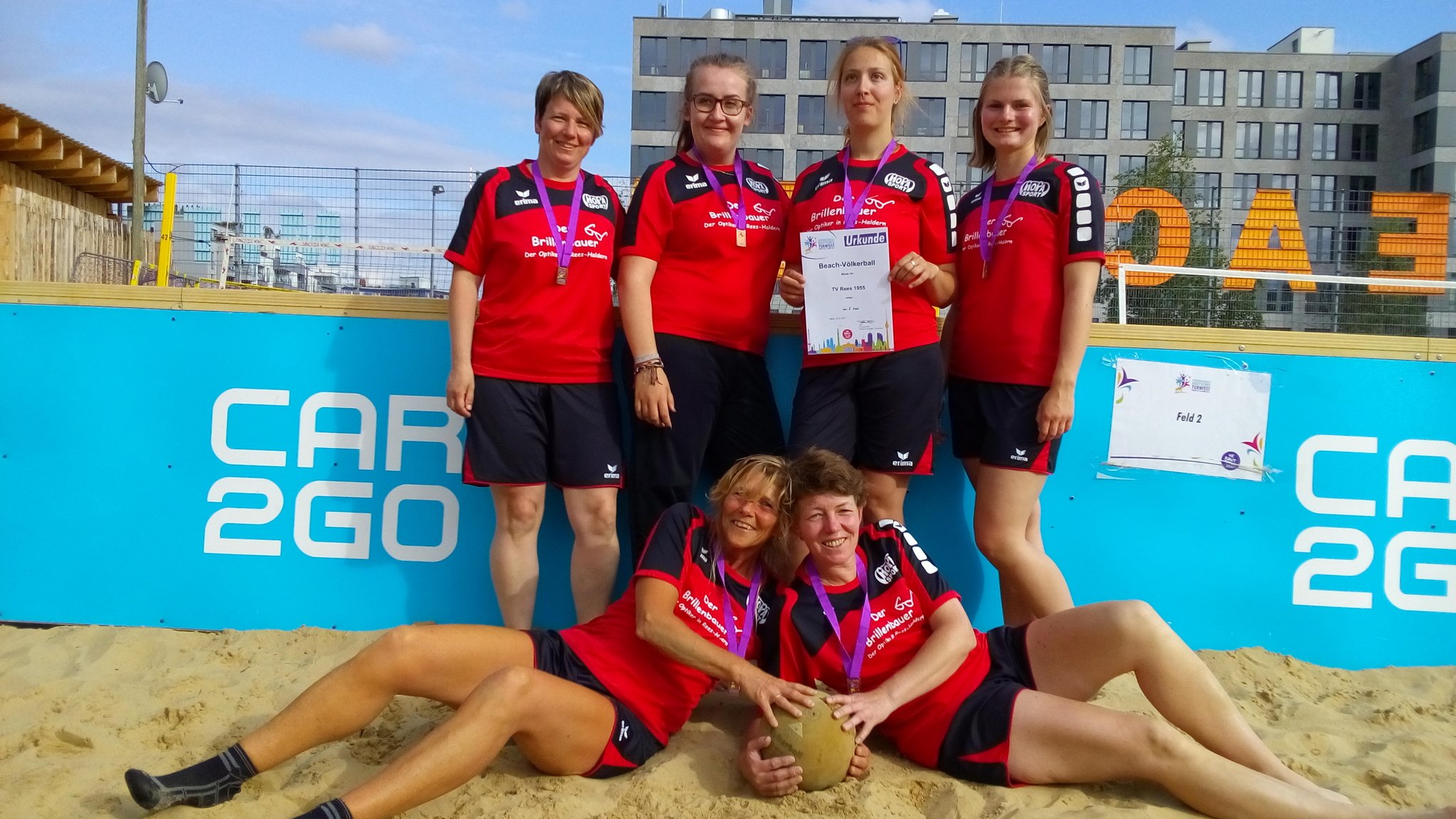 Sensationelles Abschneiden des TV Rees in Berlin - Emmerich am Rhein