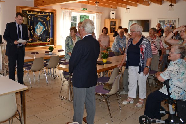 Hans Rademacher erhält die silberne Ehrennadel der Stadt Dorsten - Dorsten