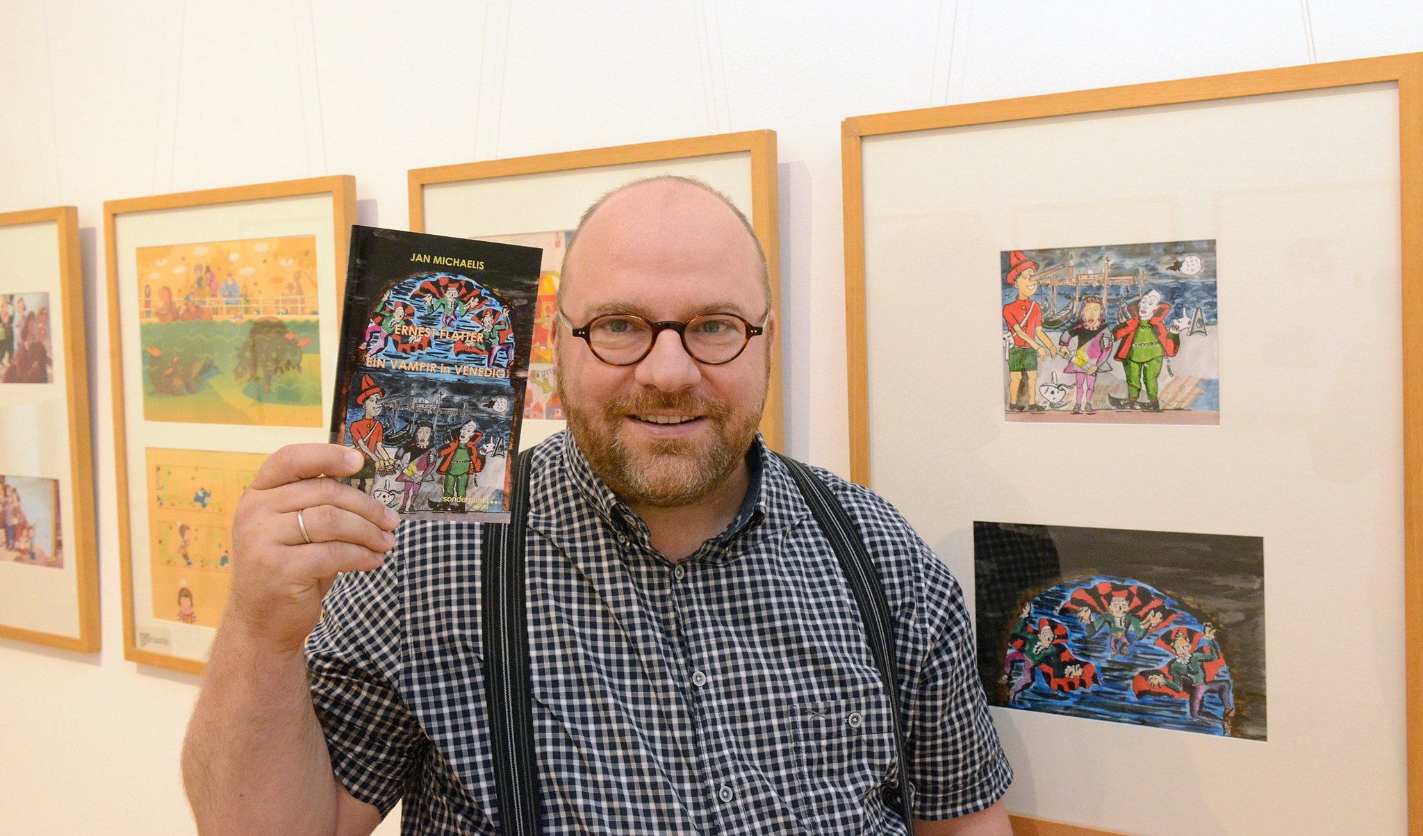 Jan Michaelis stellt im Bilderbuchmuseum aus - Hilden